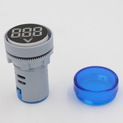 500V AC Voltmeter Waterproof Led Indicator Lights 60Hz