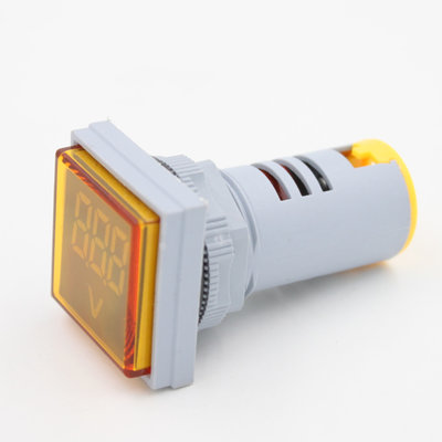 Voltage Meter 22mm Led Panel Indicator Lamp 220V AD16-22DSV