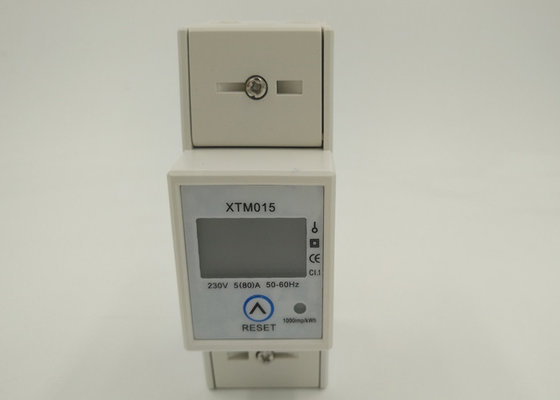 Electronic DIN Rail Energy Meter 35mm Standard DIN Rail Installation