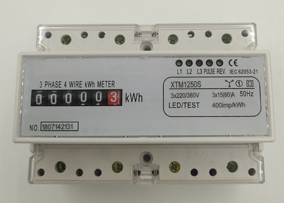 Light Weight DIN Rail Energy Meter High Accuracy XTM1250S Series