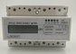 Small 35mm Standard Din Rail Mounted Meter Seven Digits LCD Display