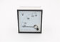 90° Deflection Panel Mount Analog Voltmeter Moving Iron And Coil Mini Type