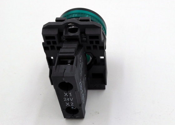 Green Single Push Button Electrical Switch Momentary Push Button Wall Switch