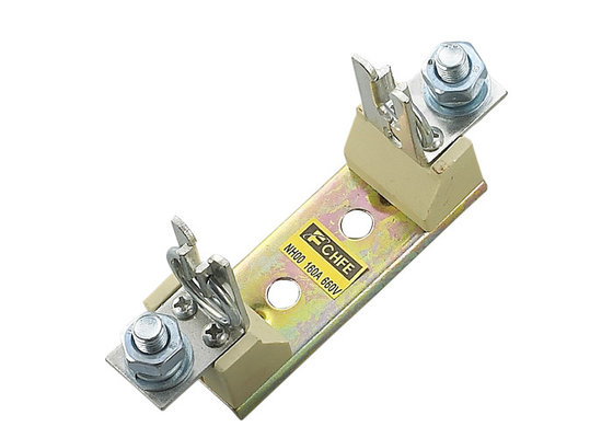 500V Low Voltage HRC Fuse Bases 120KA Breaking NH0 Series