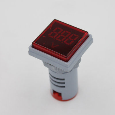 22mm Mini Digital AC LED Indicator Lamp For Industrial Inspection