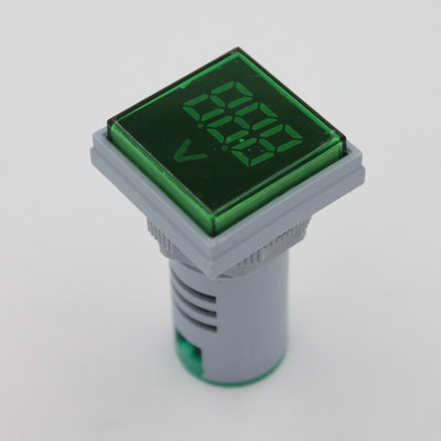 Plastic 600V Led Power Indicator Light Green Panel Mount Indicator Lamps