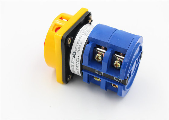 High Mechanical Rotary Selector Switch Thermal Resistance Easy Wring