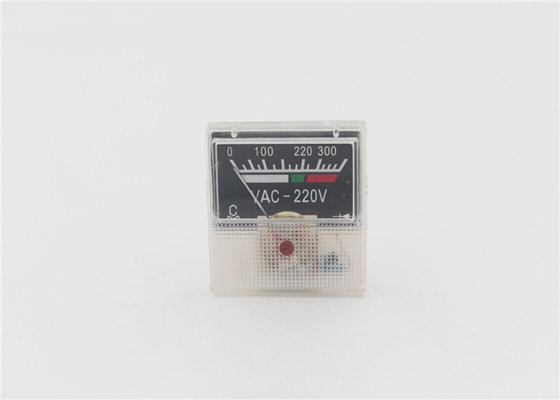 0-220V Single Diode Analog Volt Ohm Meter Panel Mounted 5.0 Class Accuracy