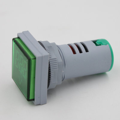 Plastic 600V Led Power Indicator Light Green Panel Mount Indicator Lamps
